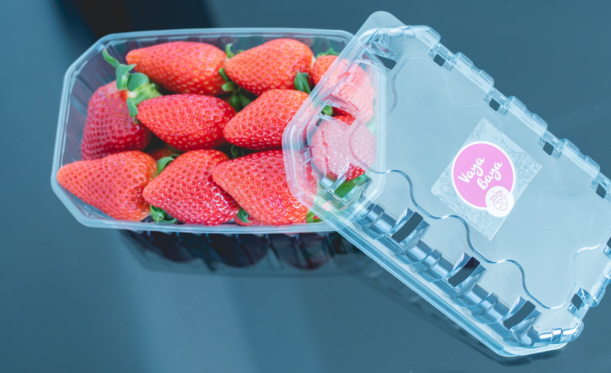 Caja de fresas 1kg. - Vaya Baya